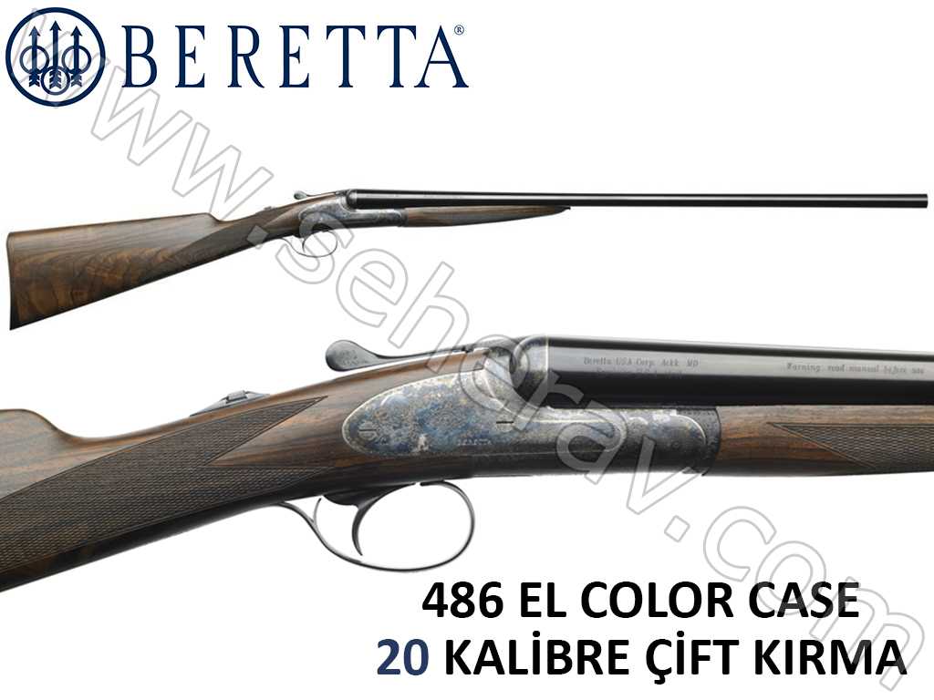 BERETTA 486 EL COLOR CASE 20 KALİBRE ÇİFT KIMA : Seher Av Market
