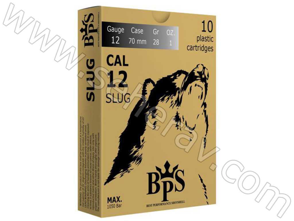 BPS SLUG 28 GRAM 12 KALİBRE TEK KURŞUN : Seher Av Market