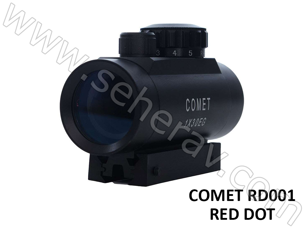 COMET RD001 1*30 EG KIRMIZI VE YEŞİL IŞIKLI RED DOT 112352 : Seher Av ...
