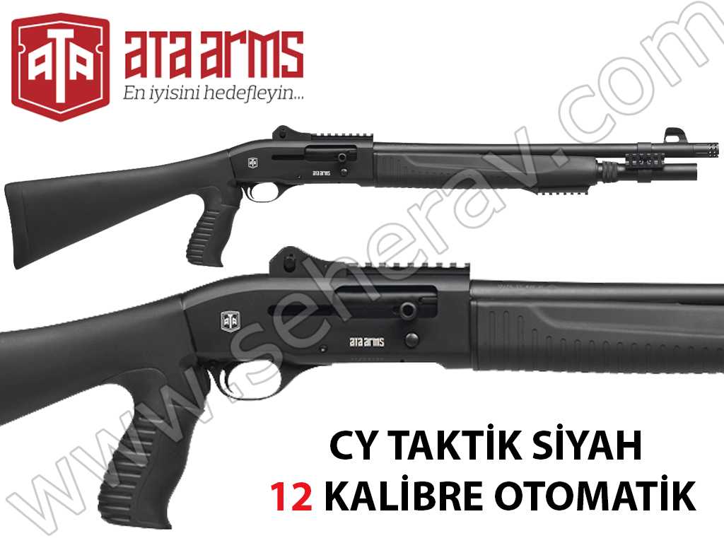 ATA ARMS CY TAKTİK SİYAH 12 KALİBRE OTOMATİK : Seher Av Market