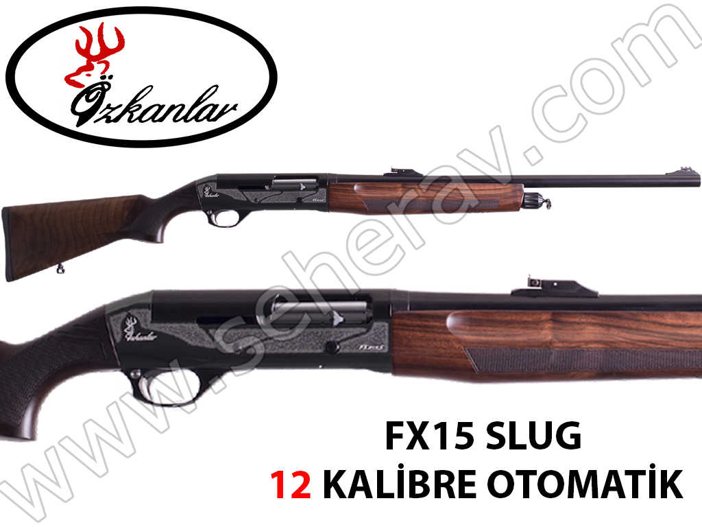 ÖZKANLAR FX15 SİYAH SLUG 12 KALİBRE OTOMATİK : Seher Av Market