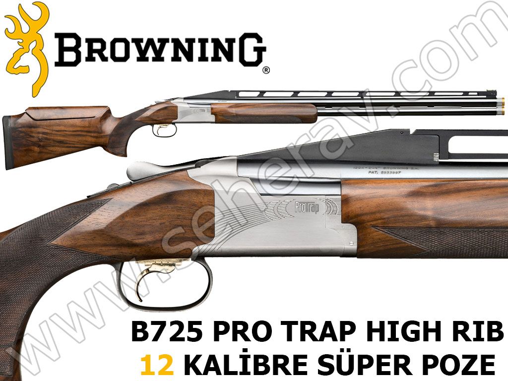 BROWNING B725 PRO TRAP HİGH RİB 12 KALİBRE SÜPER POZE : Seher Av Market